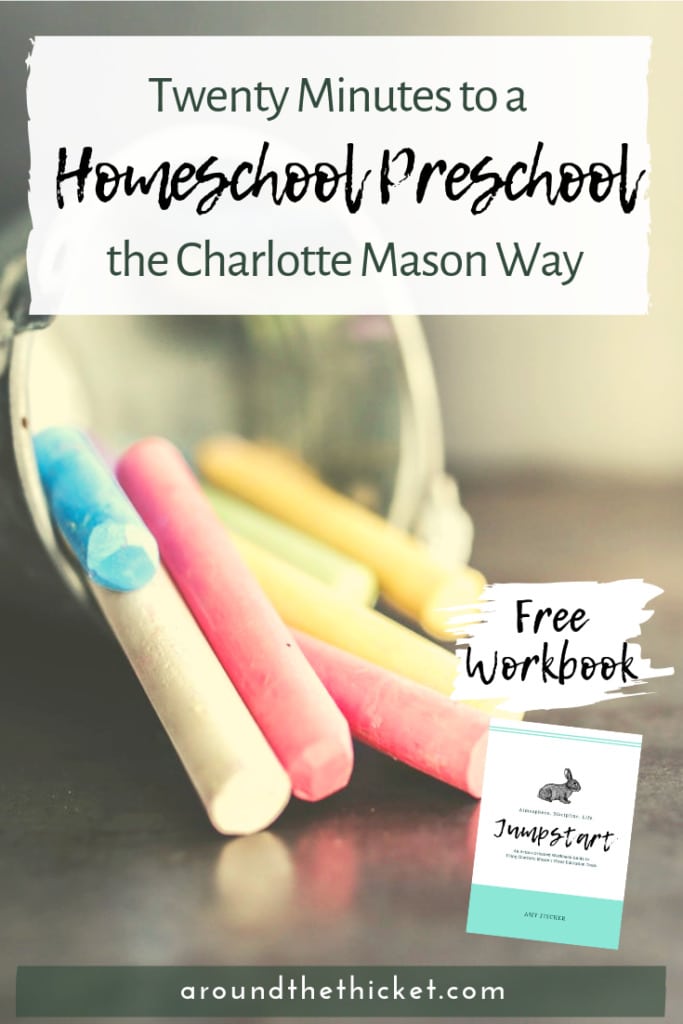 Five Books, Twenty Minutes, One Charlotte Mason Friendly Home Preschool